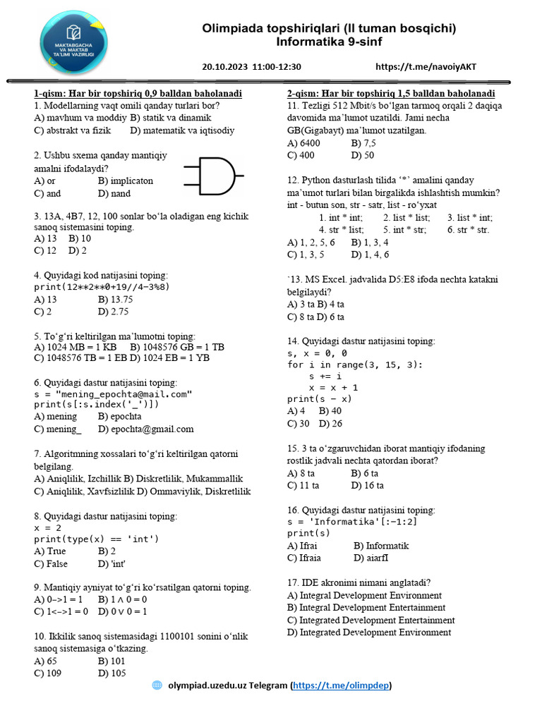 9 Sinf | PDF