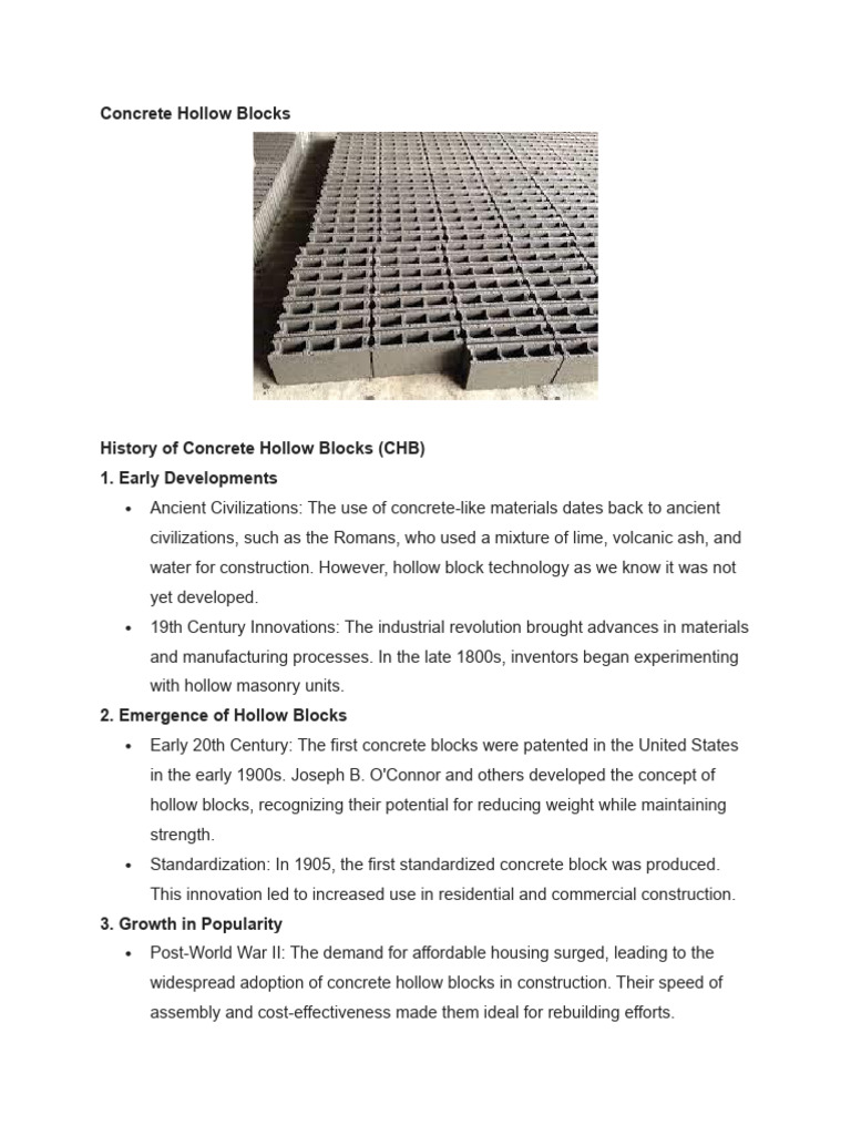 Lecture on CHB | PDF | Concrete | Building Engineering