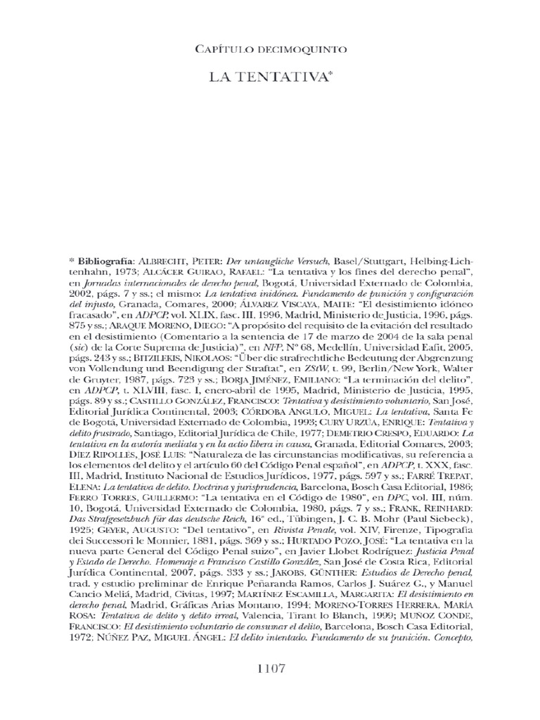 La Tentativa (Manual Velásquez) | PDF