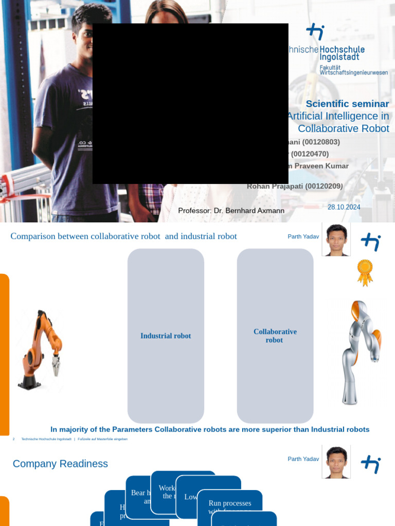 AI PPT Company Rediness and Costing | PDF | Robot | Robotics