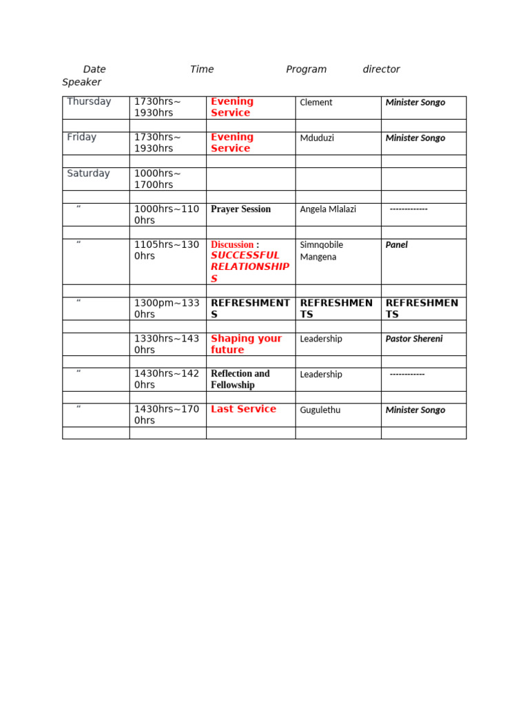 Conference Program - 080502 | PDF