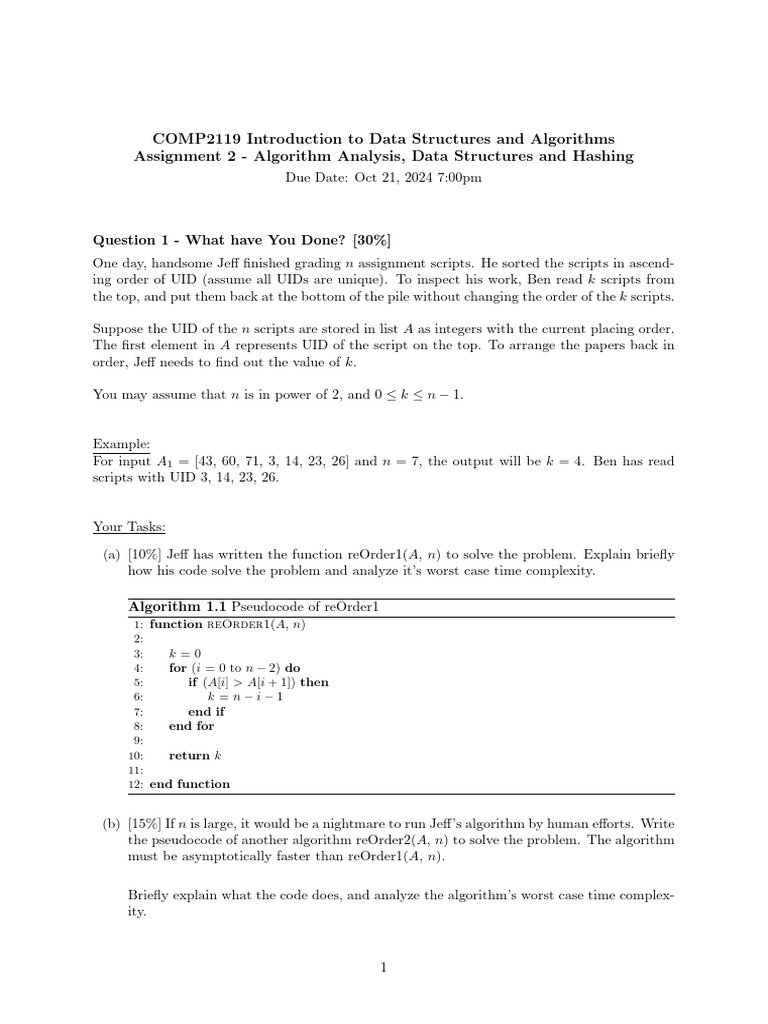 Asssss 2 | PDF | Algorithms And Data Structures | Computer Science
