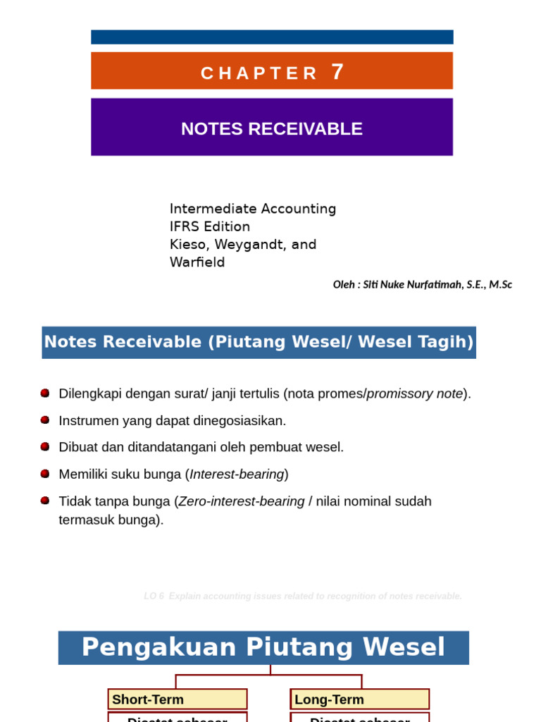 Piutang Wesel dan Akuntansinya | PDF | Money | Financial Services