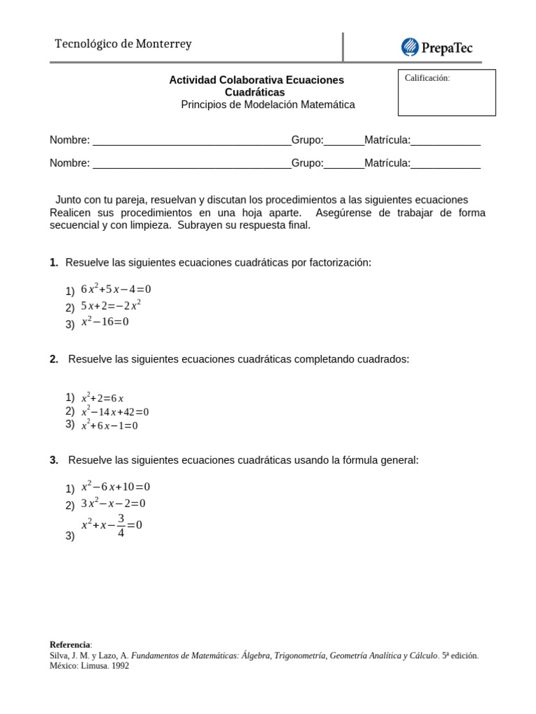 M4 Gráfica Cuadraticas y Resolver-2 | PDF