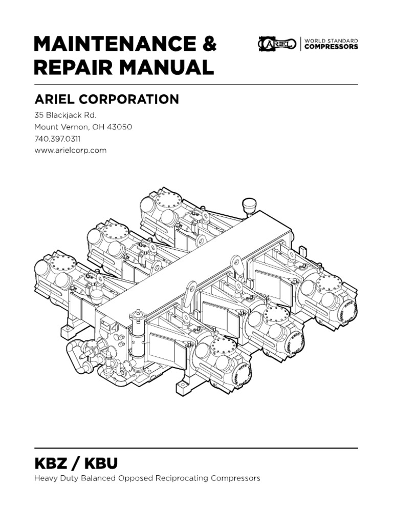 Ariel-KBU-KBZ-Manual | PDF | Screw | Manufactured Goods