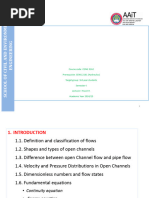 Open Channels | PDF | Fluid Dynamics | Flux