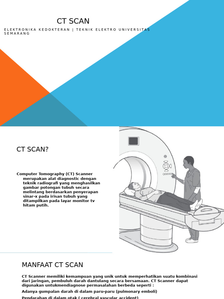 Teknologi dan Evolusi CT Scan | PDF | Metode & Bahan Ajar | Sains & Matematika