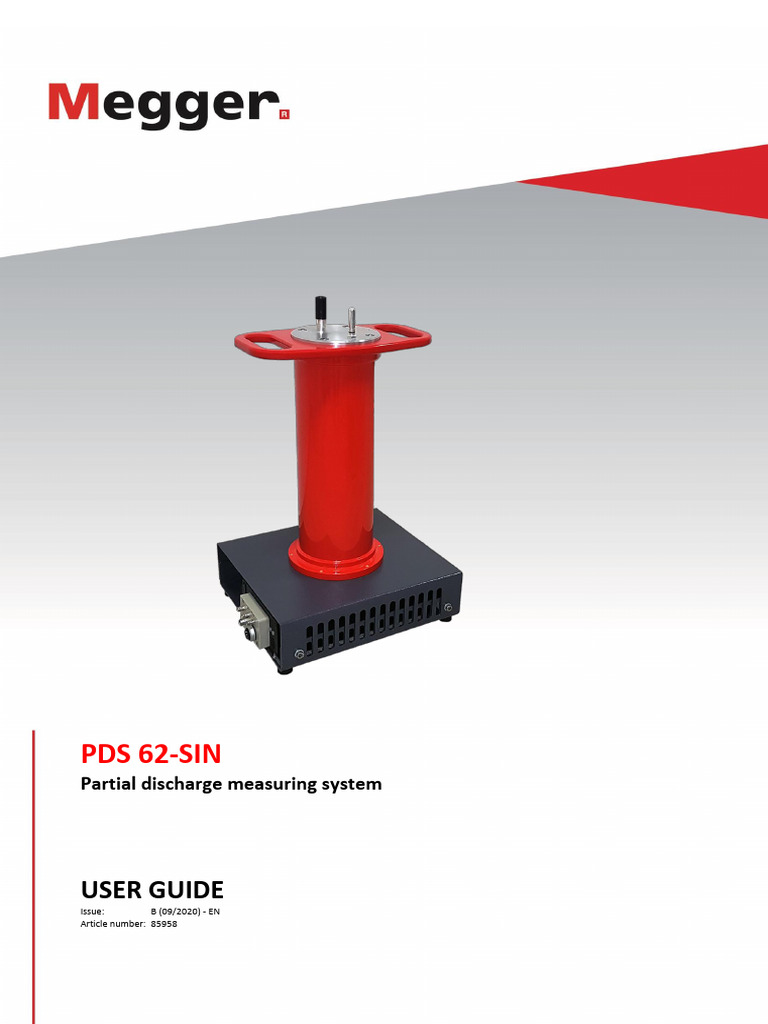PDS 62-SIN User Guide for Partial Discharge Measurement | PDF ...
