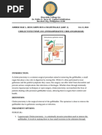 Laparoscopic Cholecystectomy With IOC | PDF | Gallbladder | Liver