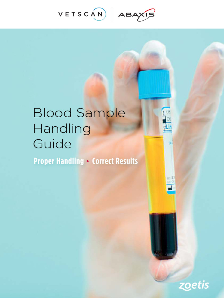 VETSCAN-Blood-Sample-Handling-Guide | PDF | Blood Plasma | Blood