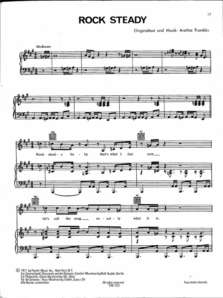 Aretha Franklin - Rock Steady | PDF