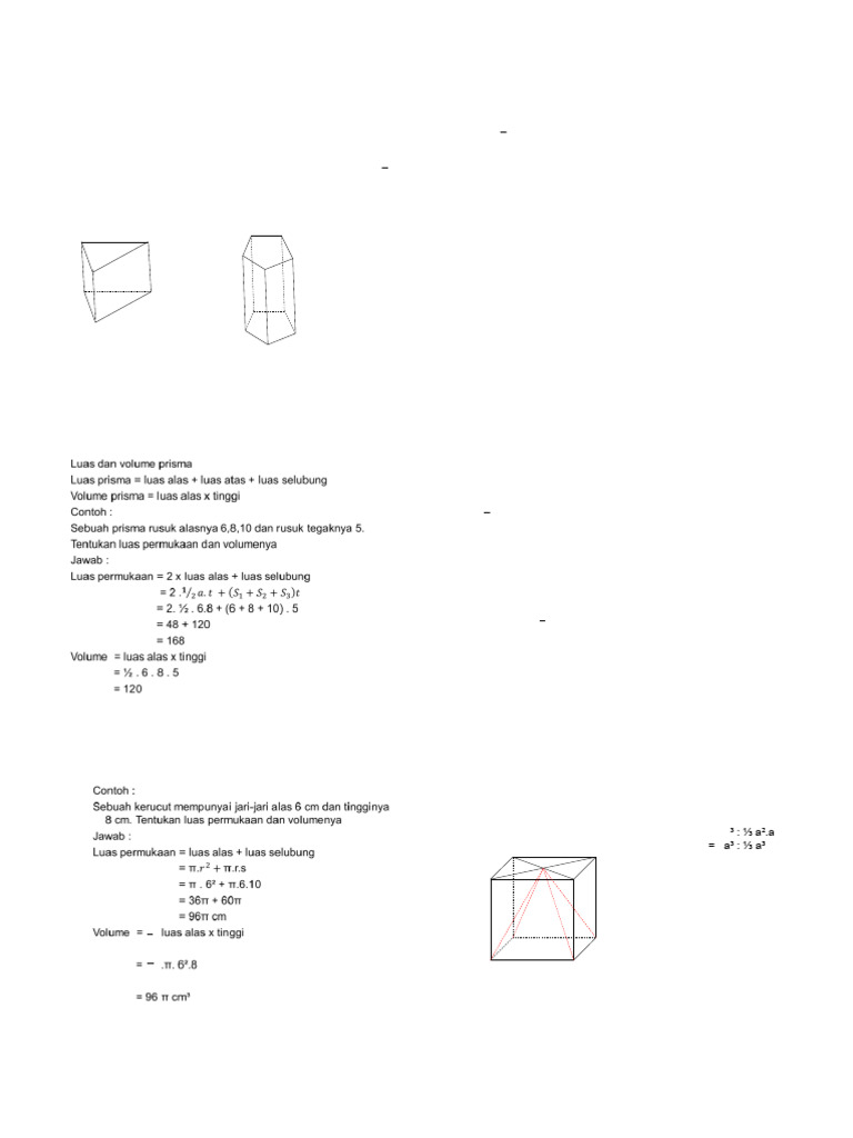 Bangun Ruang 2 | PDF