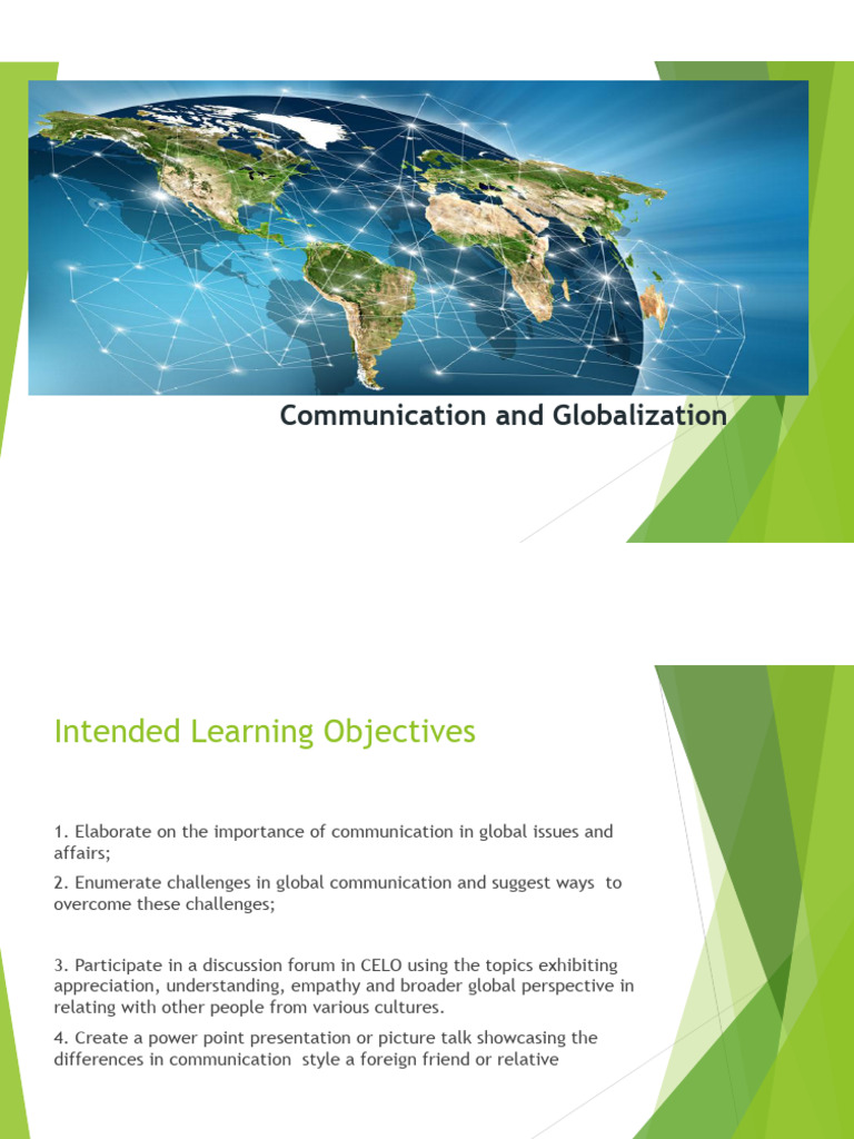 Purcom Unit 2 Globalization and Communicaton - 20241 - 241016 - 225432 | PDF | Globalization ...