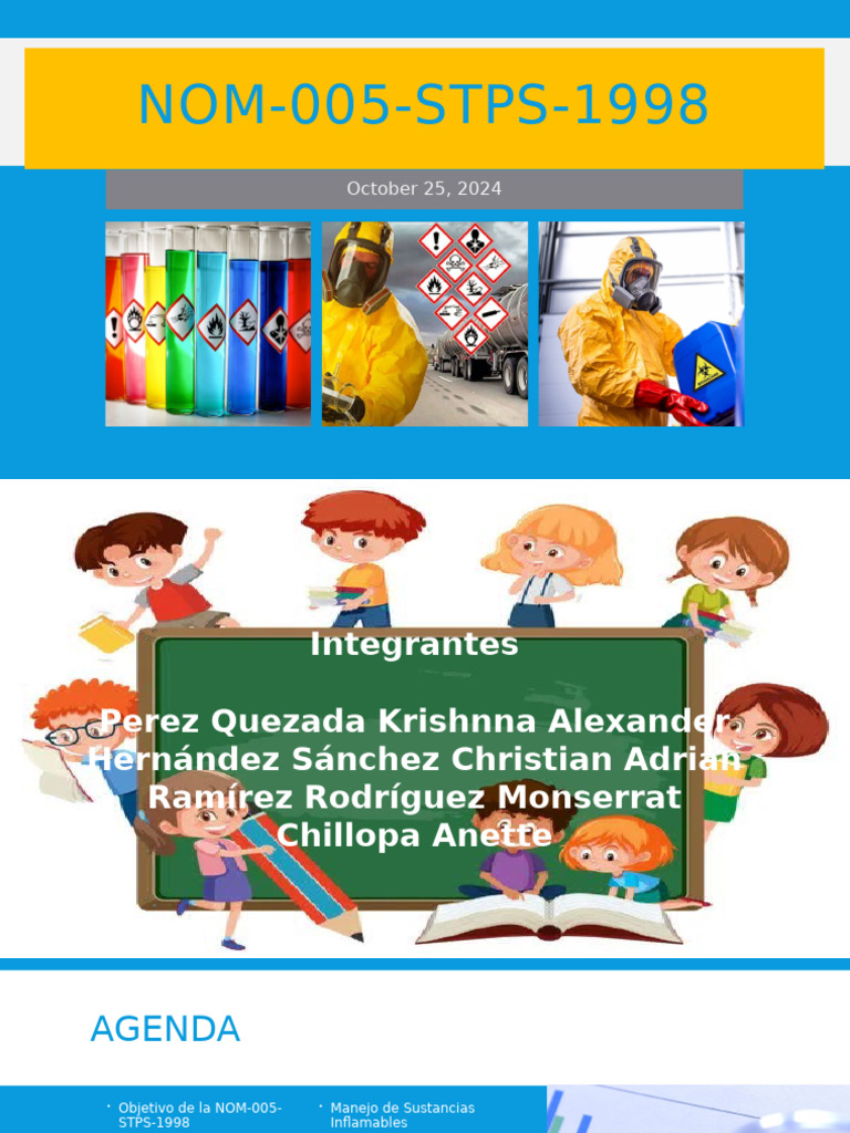 NOM 005 STPS 1998..r | PDF | Sustentabilidad | Seguridad y salud ...