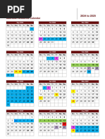 Weber School District Calendar 24-25 | PDF