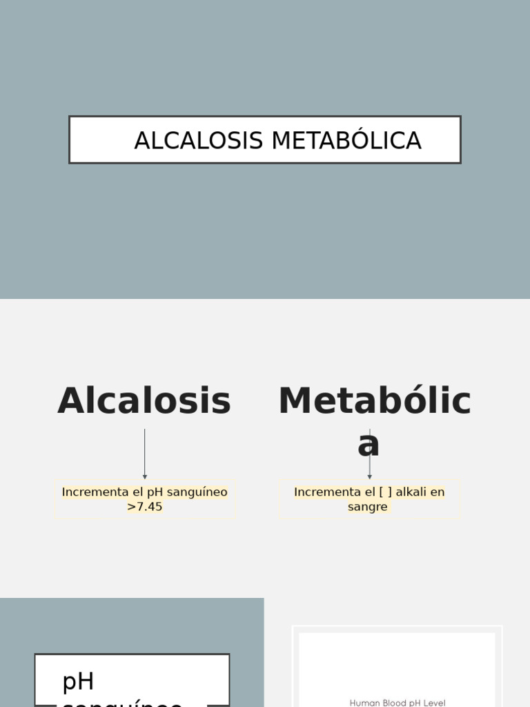 Causas y Mecanismos de Alcalosis Metabólica | PDF | Tecnología