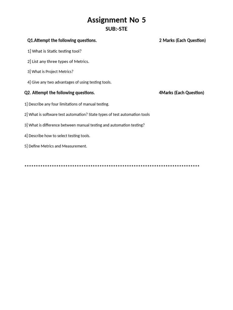 Assignment No 5 STE | PDF | Business | Computers