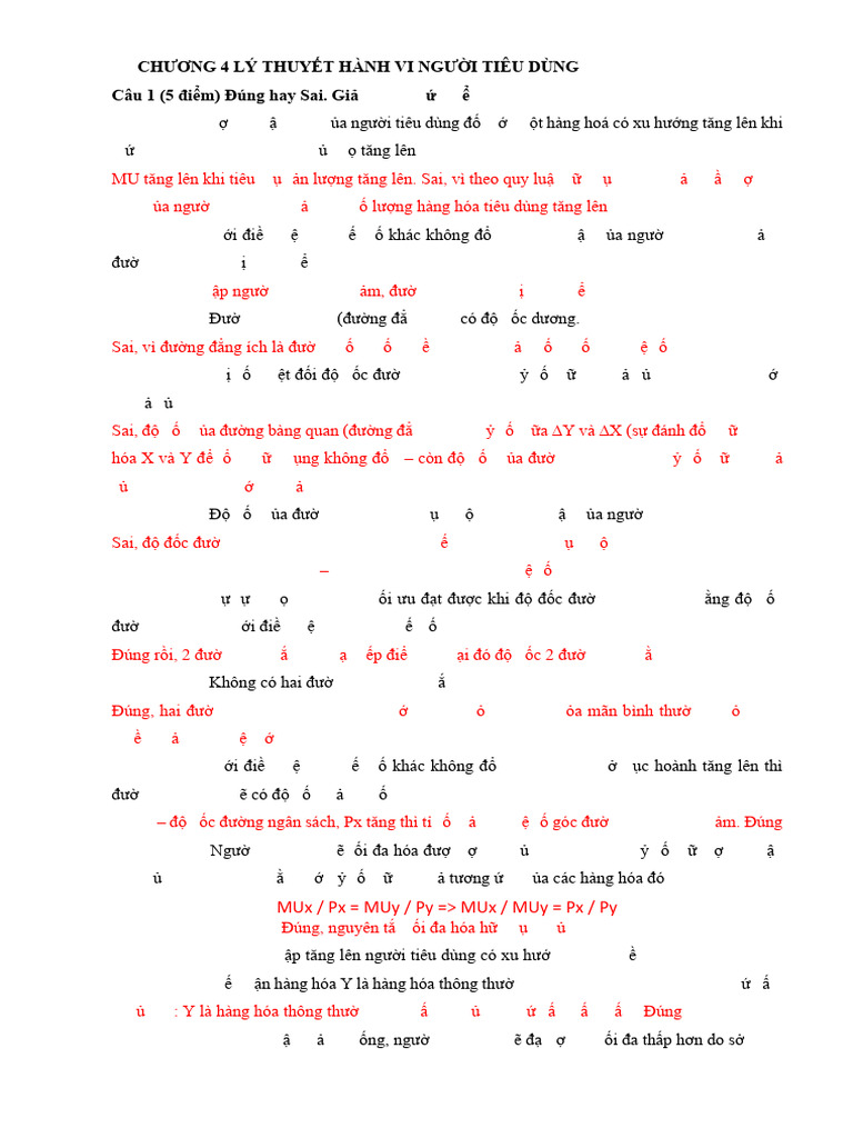 Bai Tap Chuong 4 | PDF