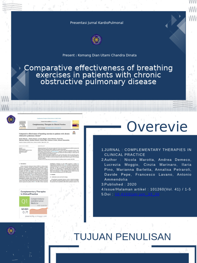 Prejur Respirasi | PDF | Chronic Obstructive Pulmonary Disease ...
