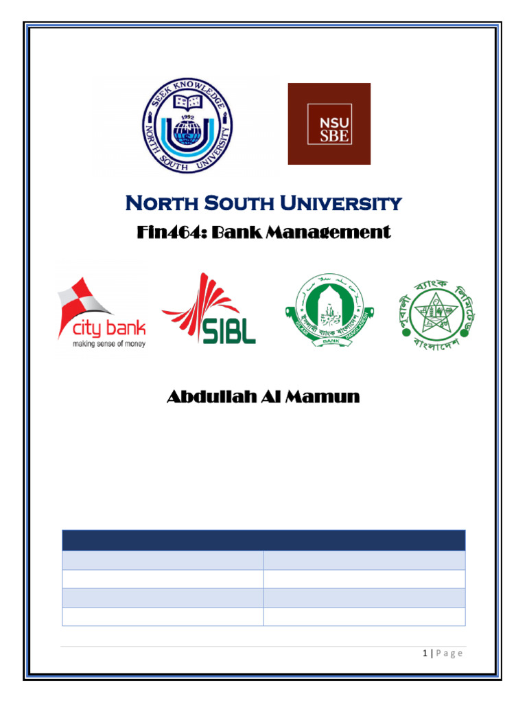 Fin464 Bank Performance Analysis | PDF | Banks | Equity (Finance)