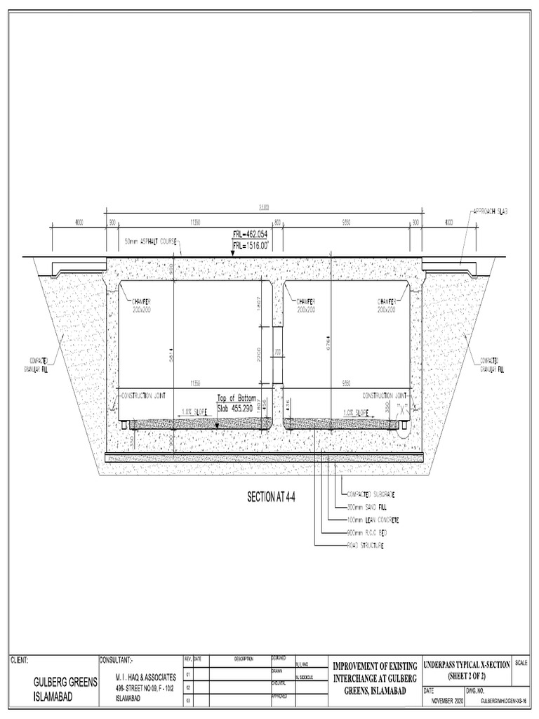 XS 16 Typ Underpass X Section | PDF