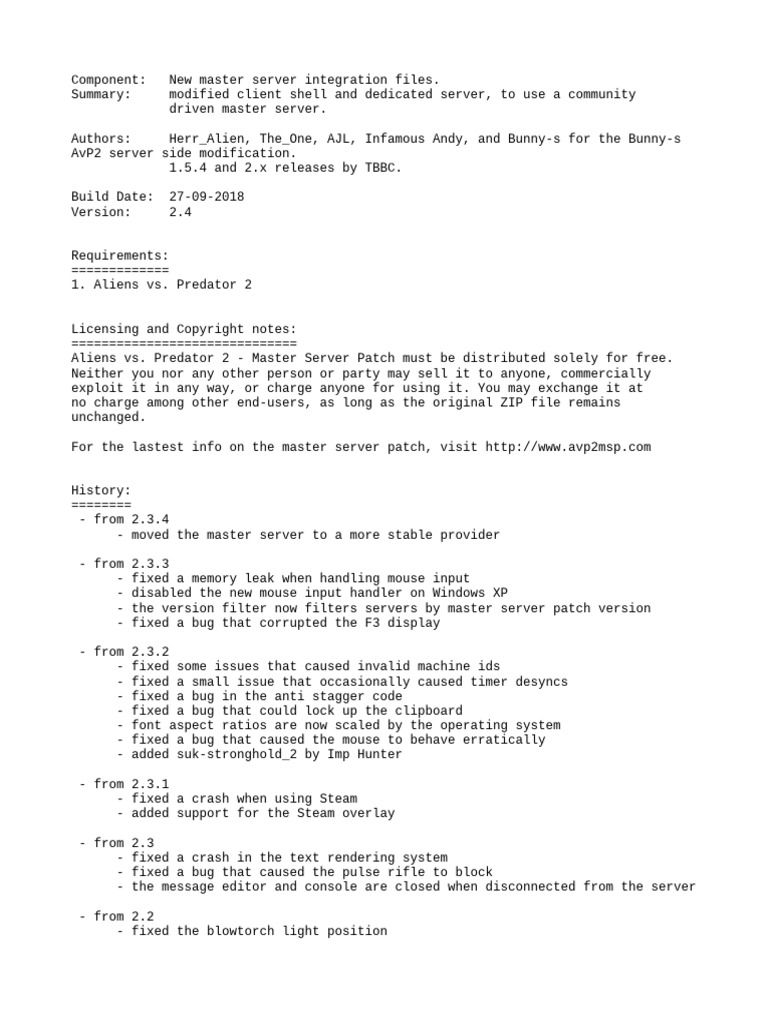 AvP2SMS Readme | PDF | Command Line Interface | Windows 10