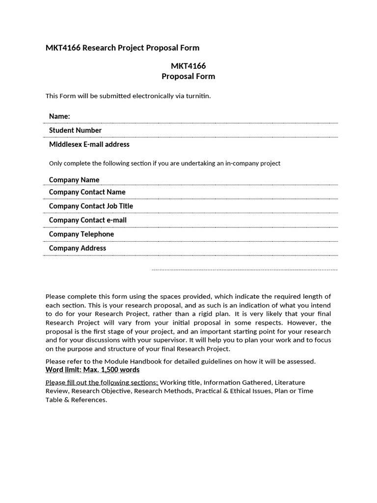 Proposal Form | PDF | Statistics | Artificial Intelligence