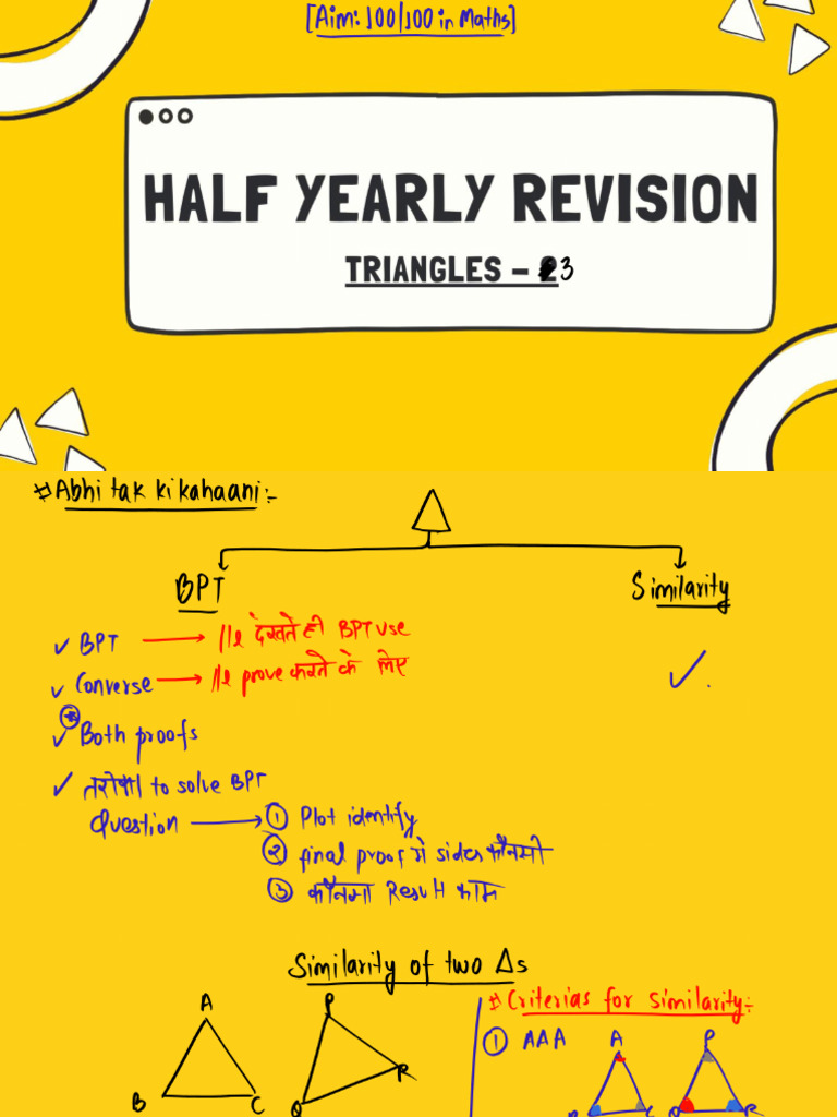 Triangle Lecture 3 | PDF