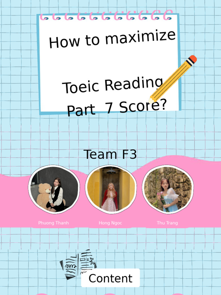 TANC1 Thuyết Trình Part 7 | PDF | Speed Reading | Cognitive Science