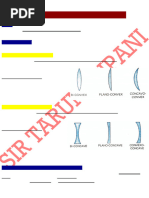 Light - Short Notes (Prashant Kirad) | PDF | Mirror | Refractive Index