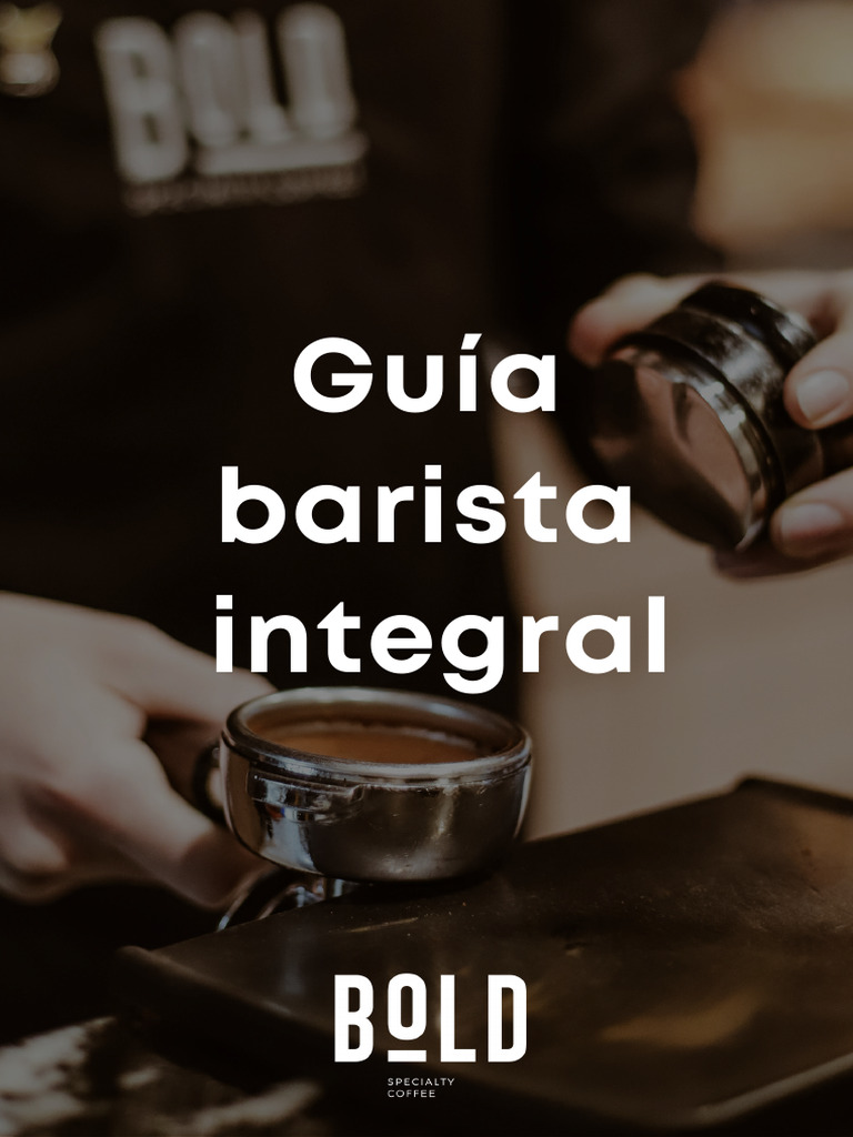 Ebook Guia Barista Bold. | PDF | café | Agua