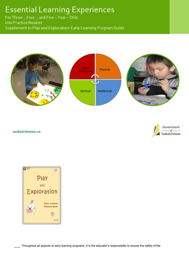 89611-Essential Learning Experiences | PDF | Learning | Preschool