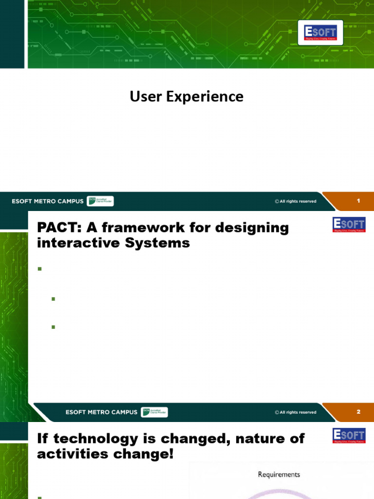 UX - PACT Framework | PDF | Motivation | Motivational