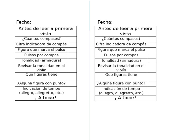 Preparacion De Lecturas A Primera Vista Pdf