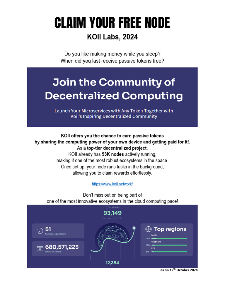 Koii Network - Node Installation Process | PDF | Computer Science ...