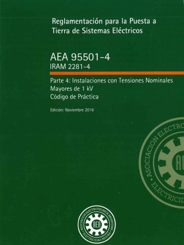 AEA 95501-4 - 2016 PAT-Vmasde1KV | PDF