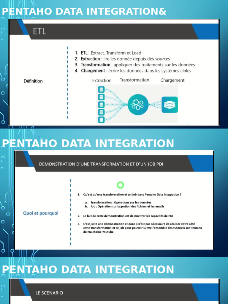 Pentaho Data Integration | PDF