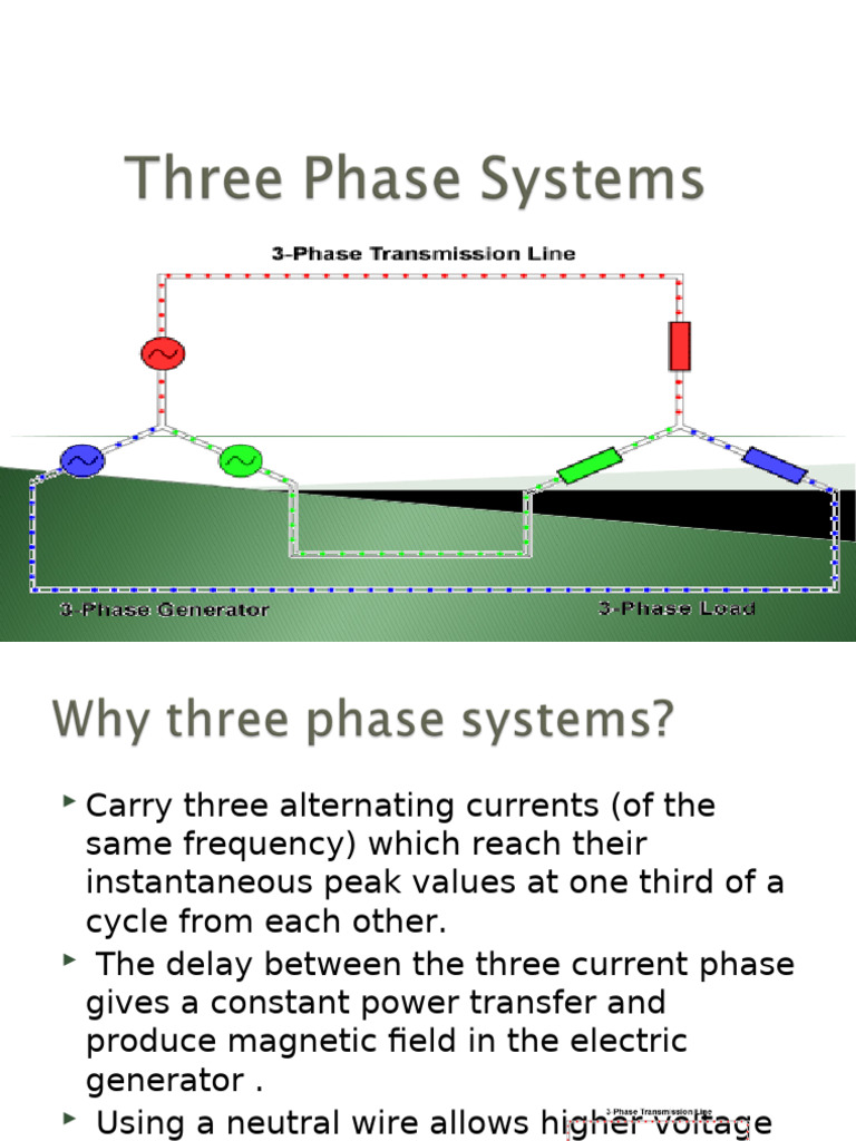 Three Phase Systems-1 | PDF