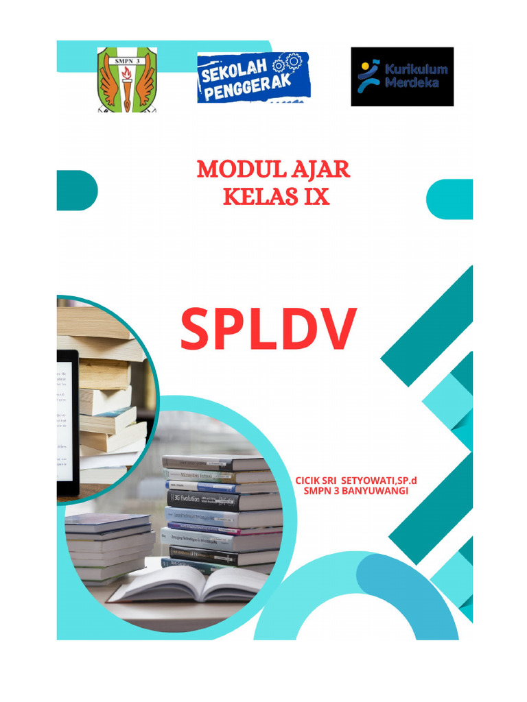 Cicik Modul Ajar SPLDV Ok 1 | PDF
