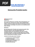 Modellprüfung 1 Goethe-Zertifikat C1 | PDF