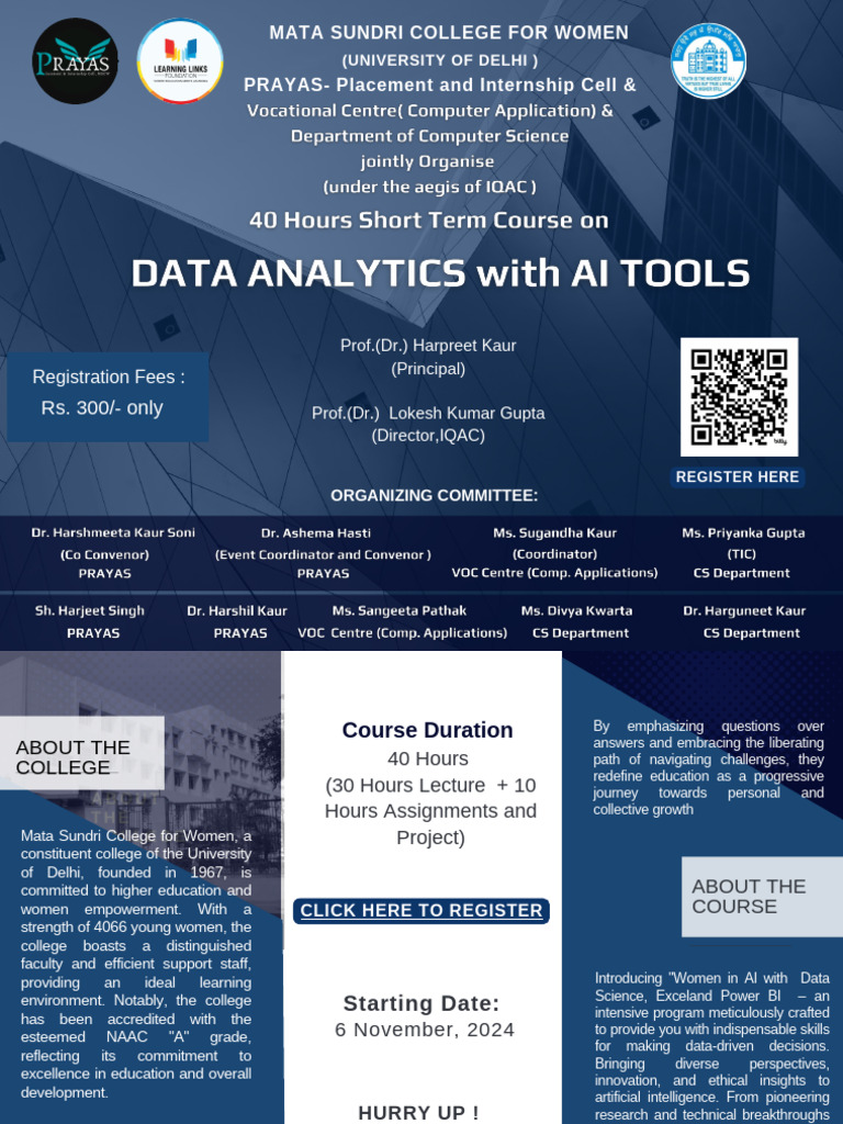 Data Analytics With AI Tools | PDF | Analytics | Data