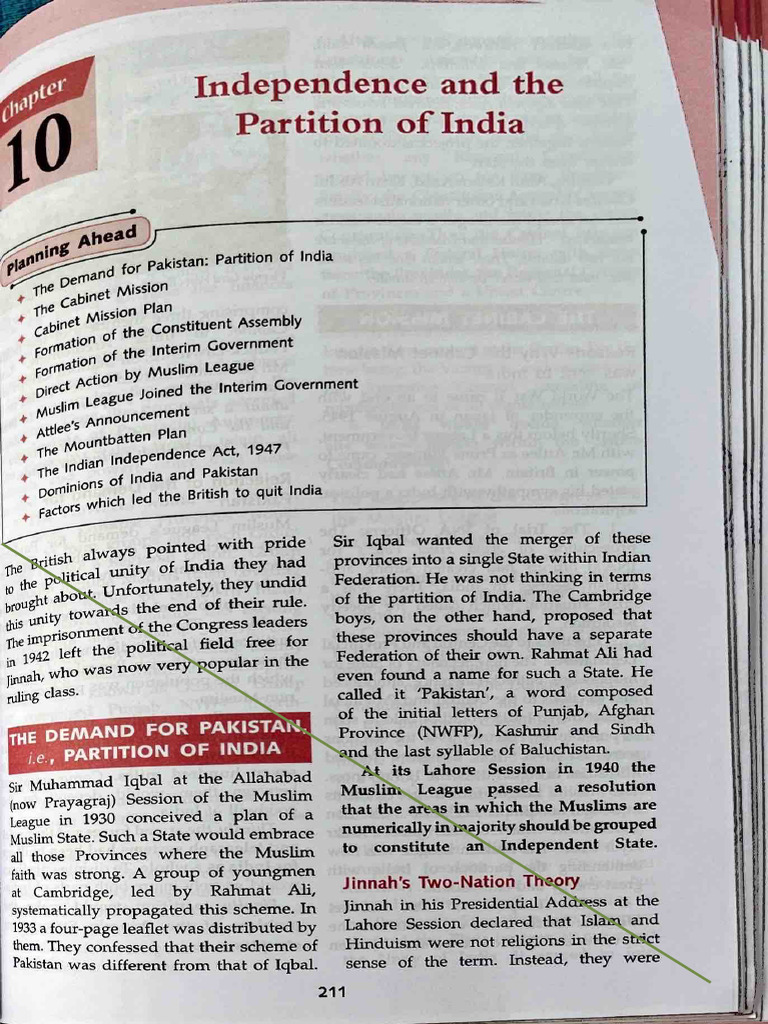 Independence and Partition of India | PDF