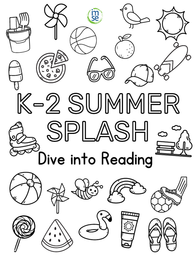 FREEBIE+2024+K 2+Summer+Splash++ | PDF | Reading Comprehension | Literacy