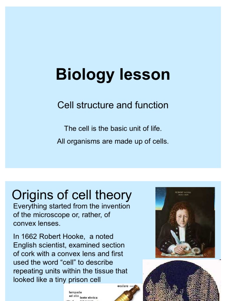 The Cell | PDF | Cell (Biology) | Cell Membrane