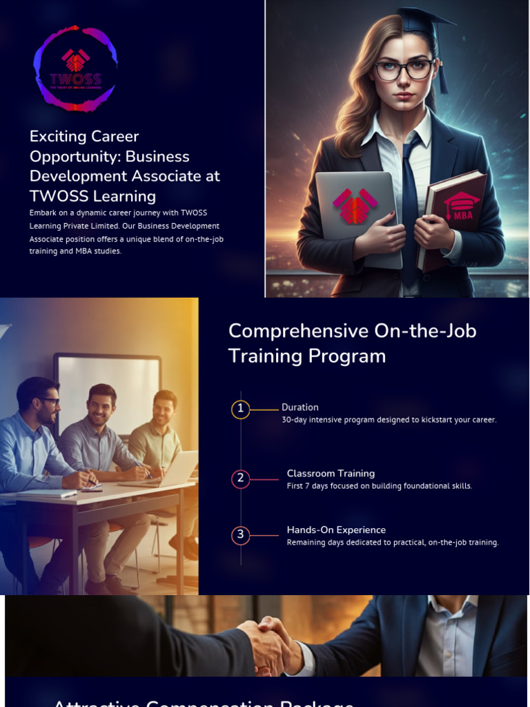 Comprehensive on-The-Job Training Program Duration 30-Day Intensive ...