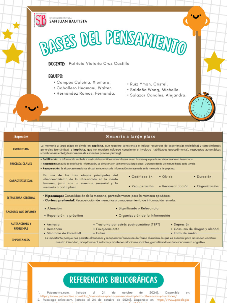 SM9 - Bases - Cuadro Comparativo | PDF | Memoria | Recuperar (memoria)