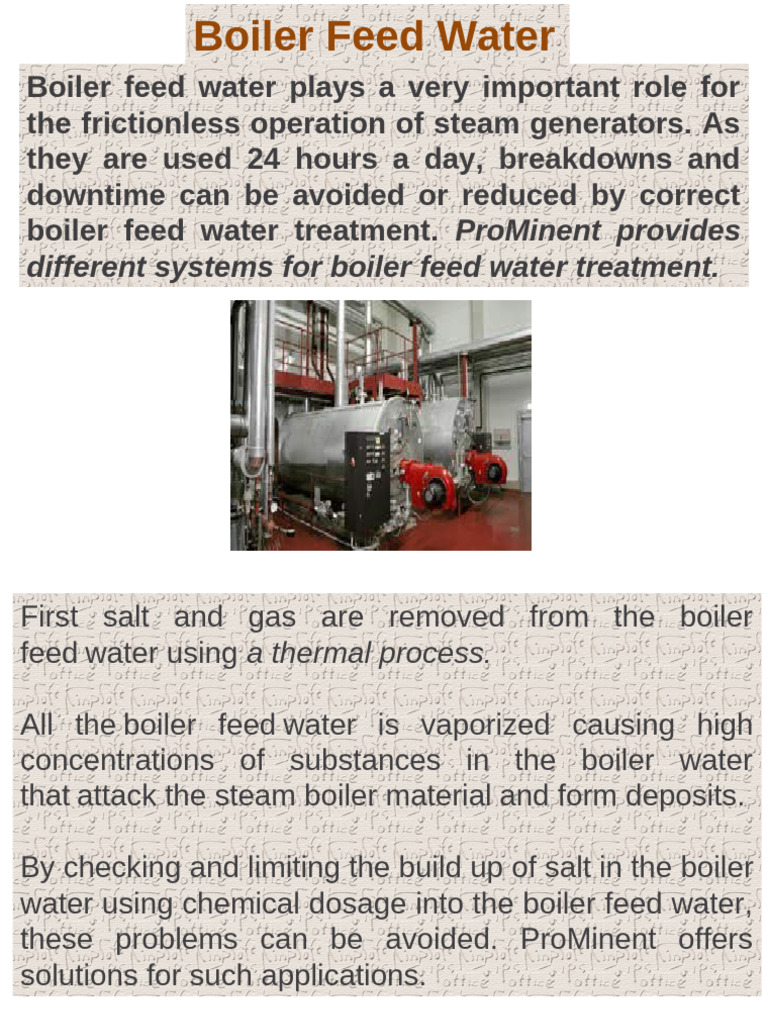 9 Boiler Water Treatment | PDF | Chemistry | Materials
