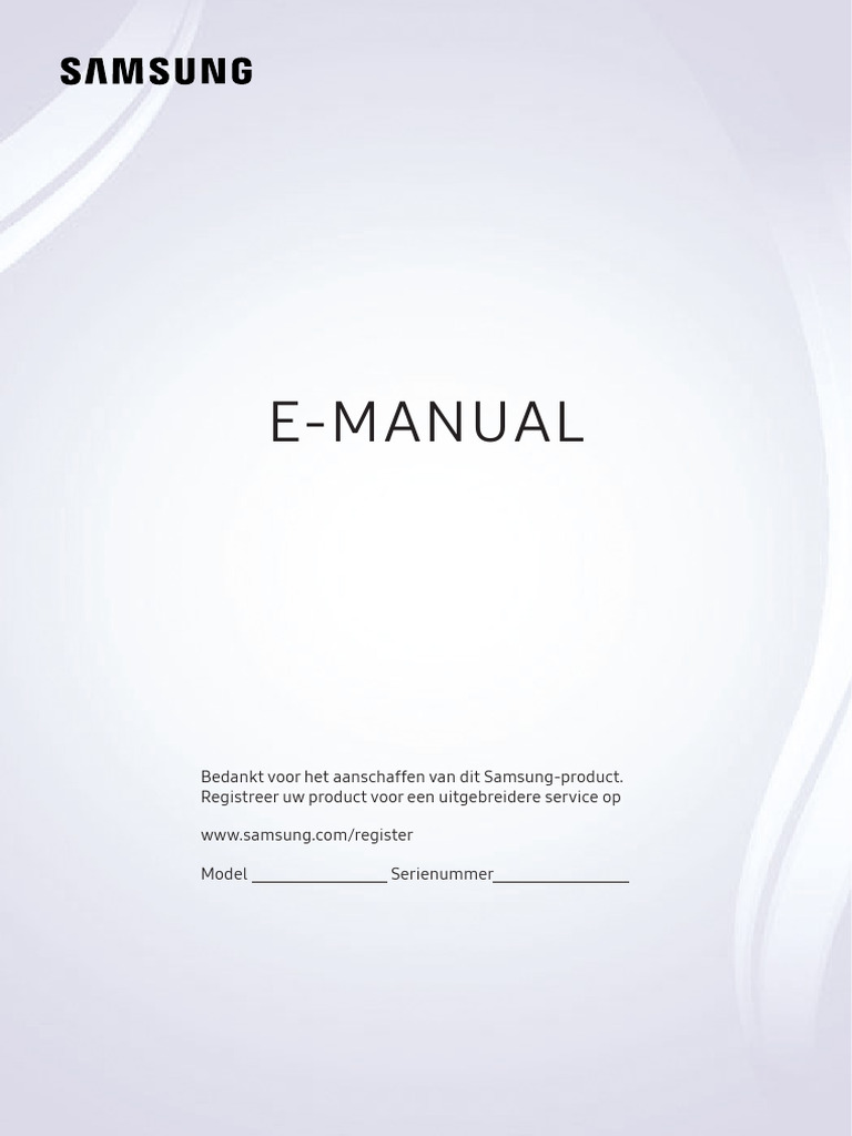 Handleiding Samsung QE55Q9F | PDF