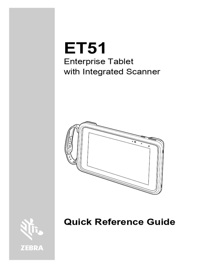 ET51 With Integrated Scanner QSG en | PDF | Electrical Connector ...
