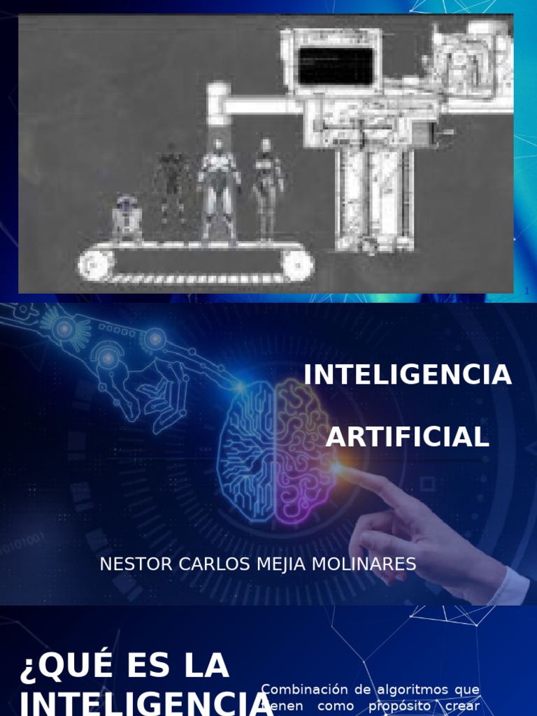 Diapositivas Ia | PDF